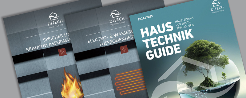 DITECH Haustechnik Katalog und Broschüren