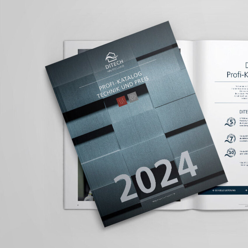 DITECH Haustechnik Katalog und Broschüren