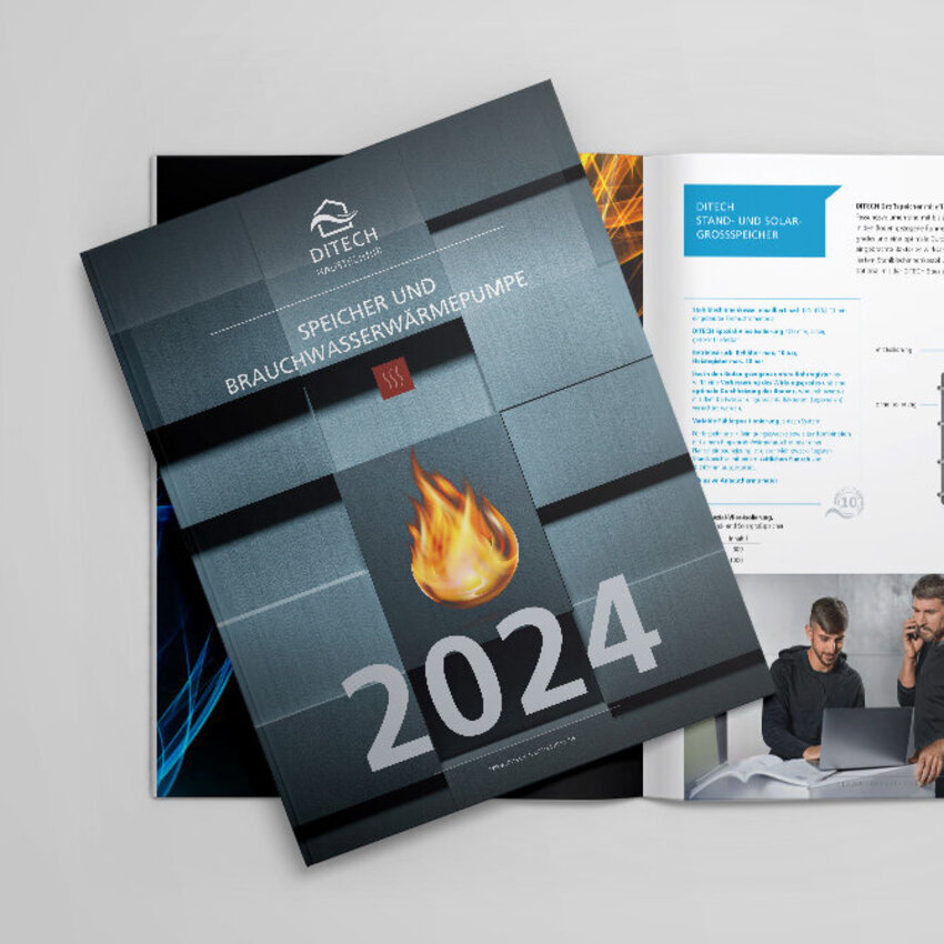 DITECH Haustechnik Katalog und Broschüren